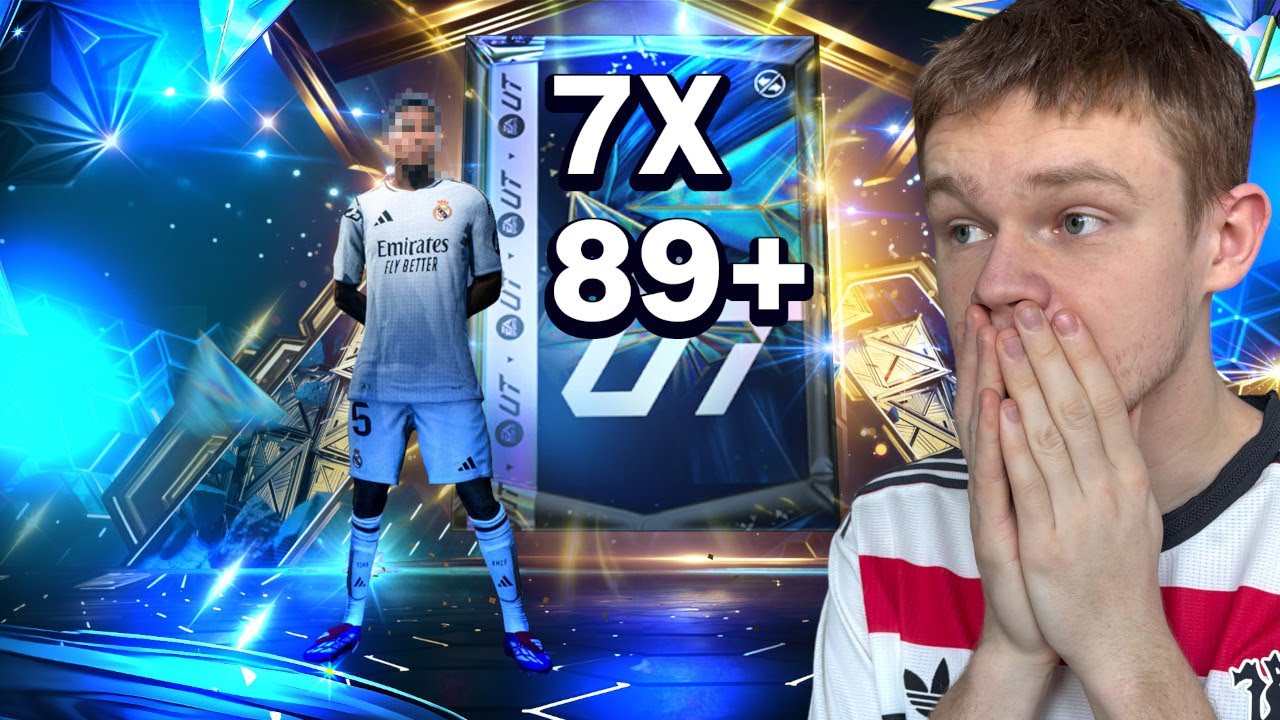 OTWORZYŁEM PACZKĘ 7x89+ ZA 40 POZIOM NA TOTS LA LIGA😱🔥 FC 25 ULTIMATE ...
