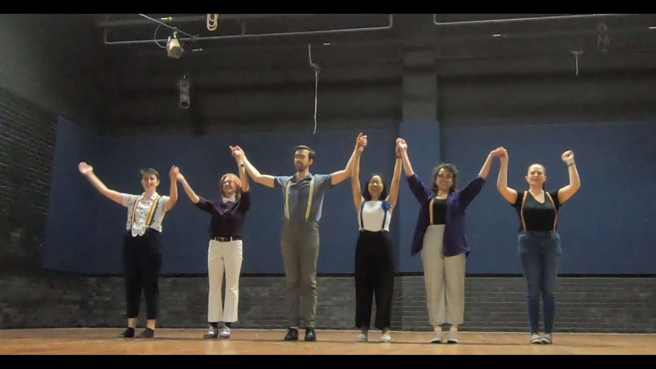 Mẹ Sói Và Nhóm Lindy Hop Arizona Biễu Diễn Bài Shim Sham - YouTube