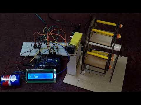 Story of a Ferris Wheel-Arduino Controlled - YouTube