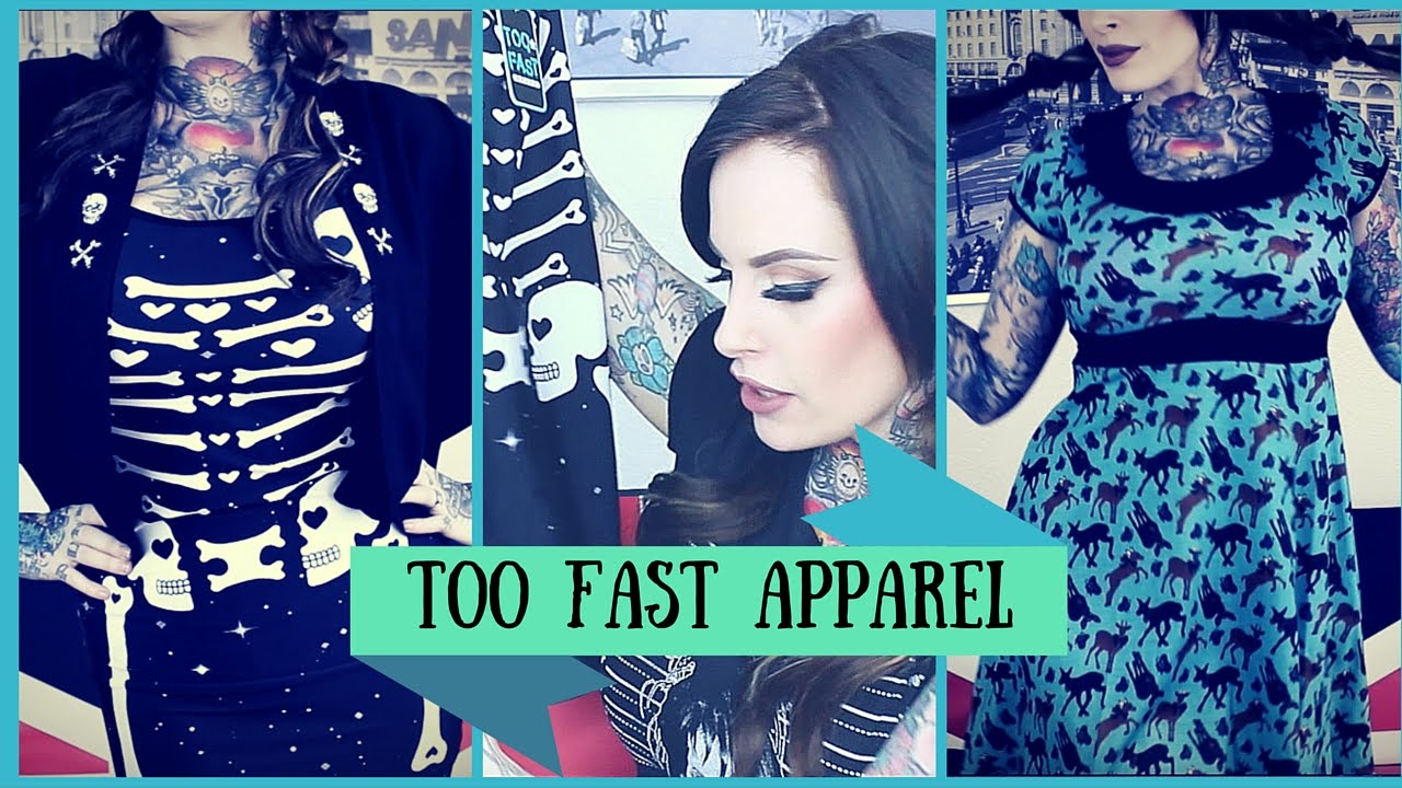 Too Fast Apparel Review! - Kandy K (contest closed) - YouTube
