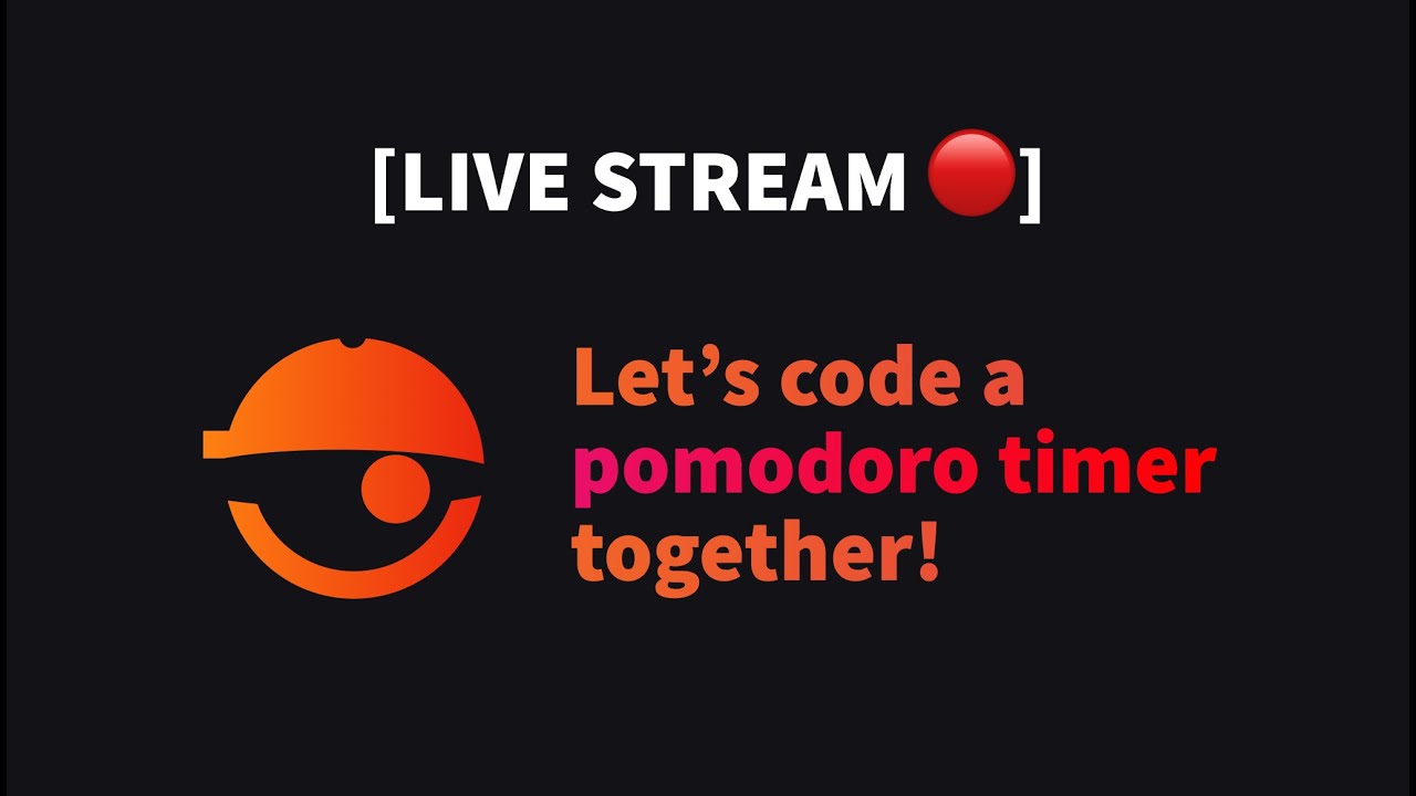 [Live 🔴 | Part 6] Let's code a pomodoro timer website together - YouTube