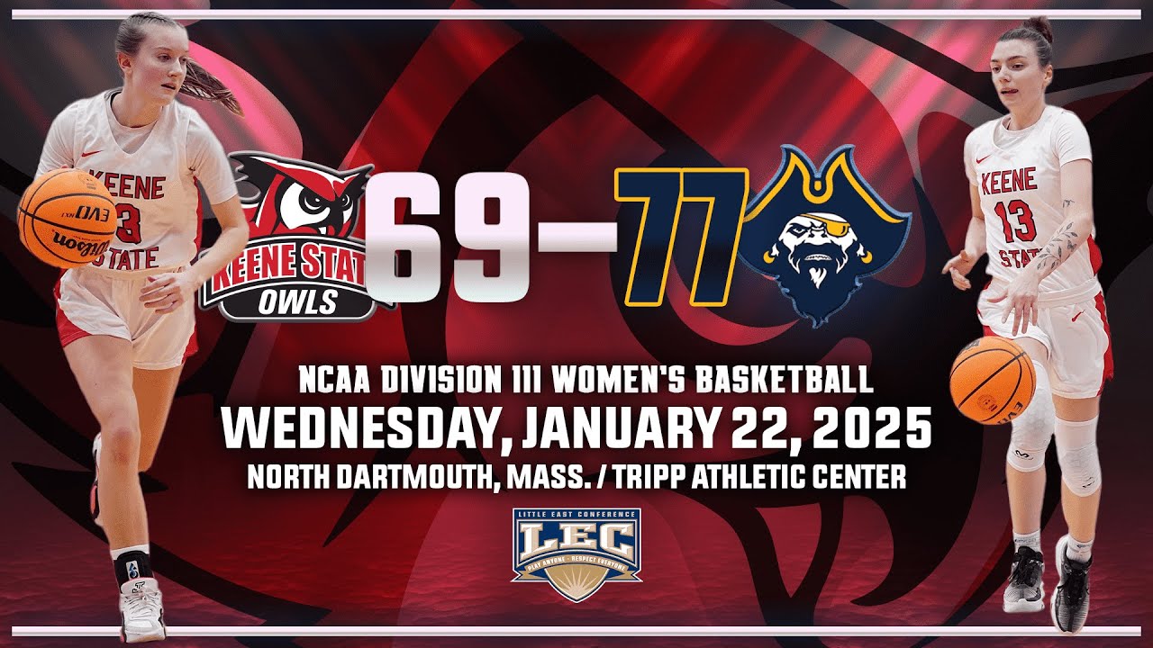 Keene State Women's Basketball Highlights at UMass-Dartmouth 1/22/2025 ...