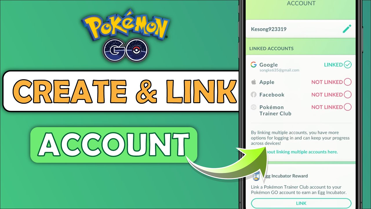 How To CREATE & LINK Pokemon Trainer Club Account To Pokemon GO - YouTube