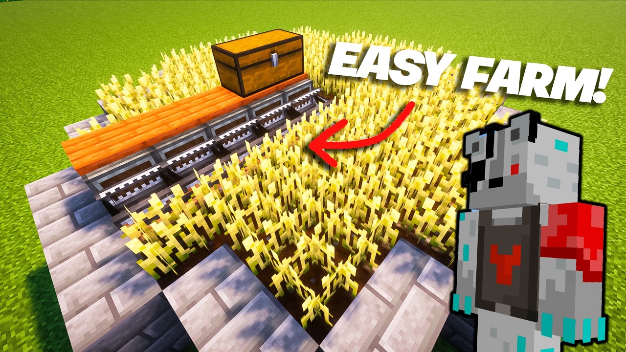Minecraft Create Mod | Easy Farm Tutorial for Dummies 😬 - YouTube