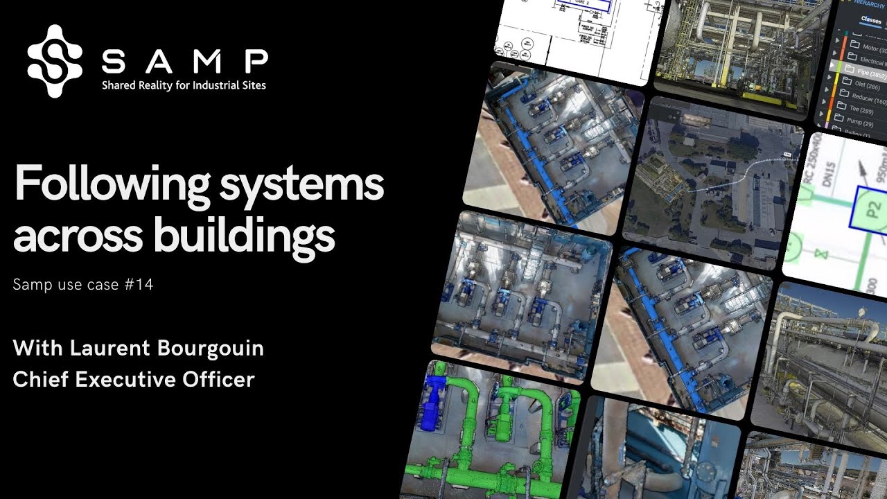 Samp use case: Following systems across buildings - YouTube