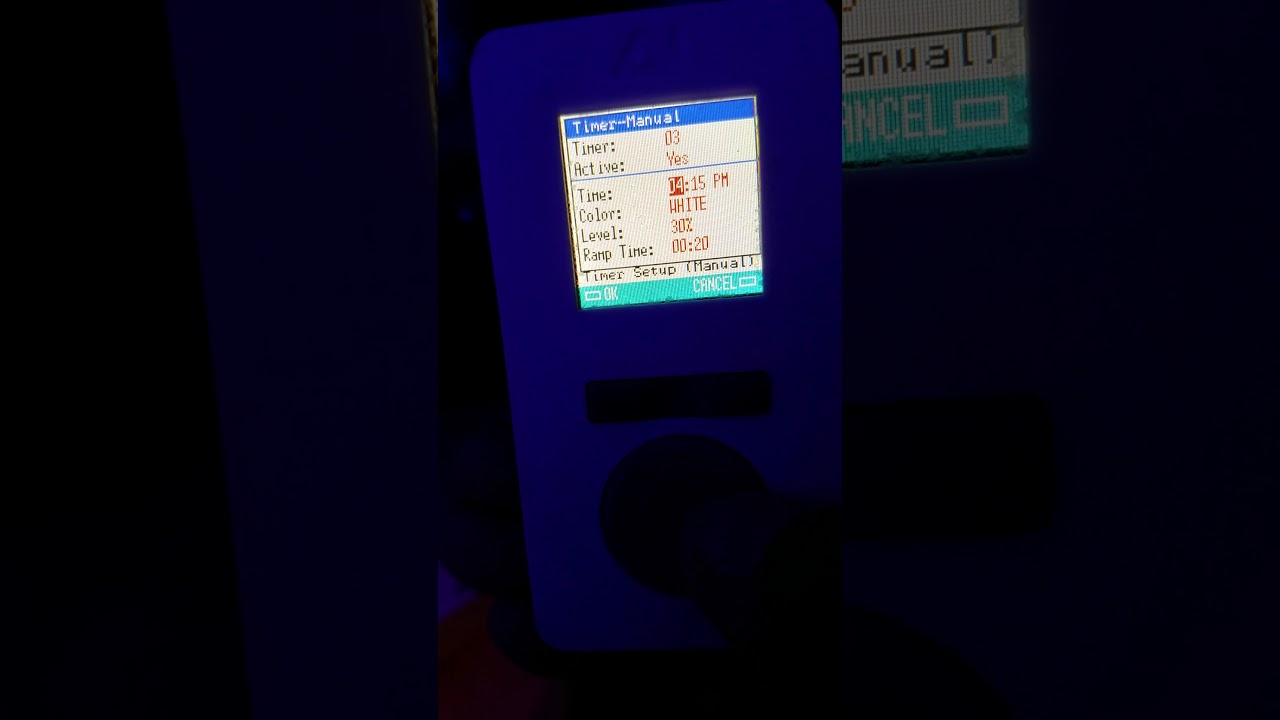 Aqua Illumination hydra 52 led controller program - YouTube