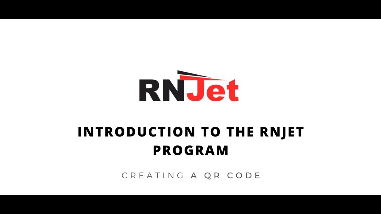 QR CODE in RN Software | RNJet Date Coders | Step-by-step Video ...