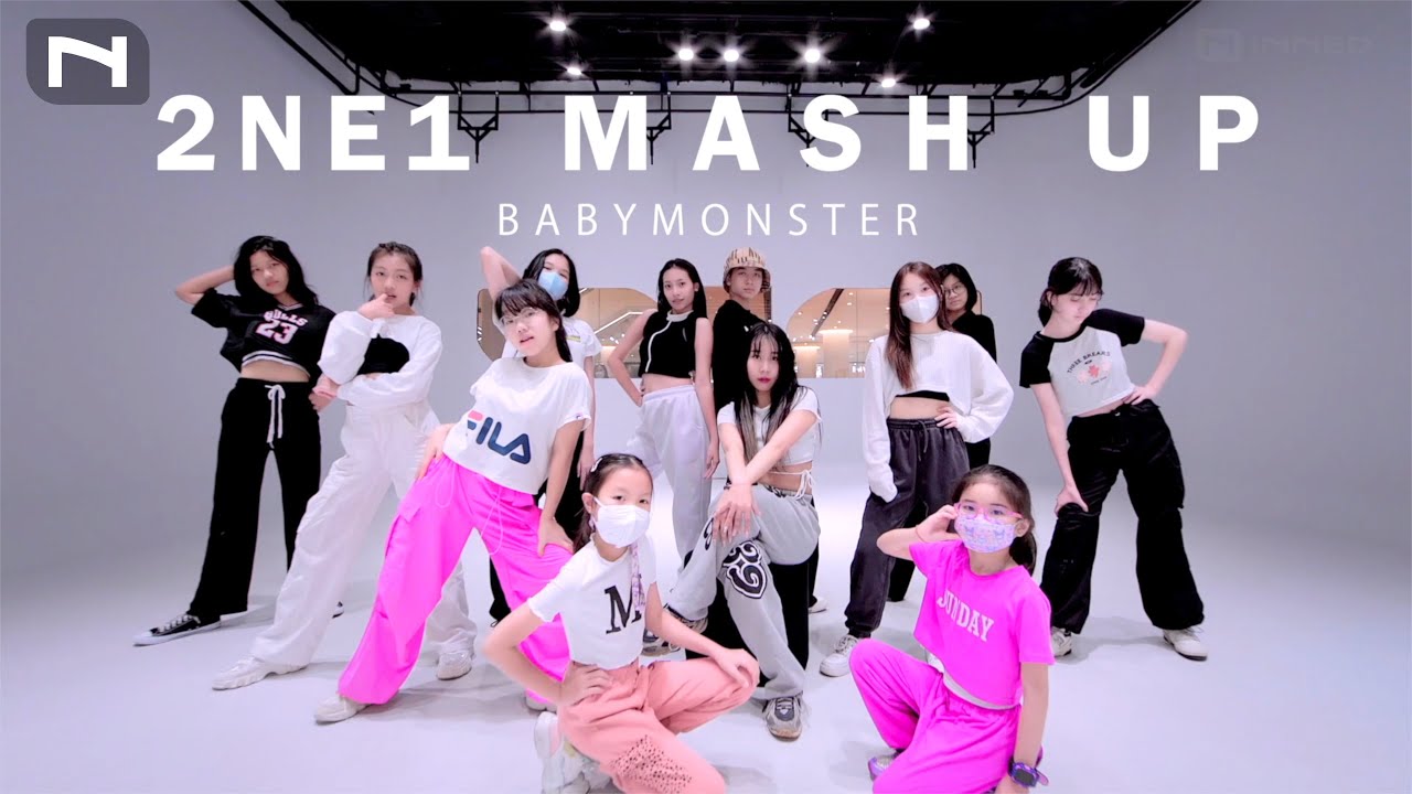 คลาสเรียนเต้น K-POP - 2NE1 MASK UP - BABYMONSTER - Dance Cover - YouTube