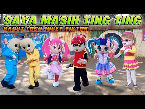 Saya Masih Ting Ting || Badut Mampang Lucu Joget Tiktok Lucu Banget‼ Badut boboiboy badut upin ipin