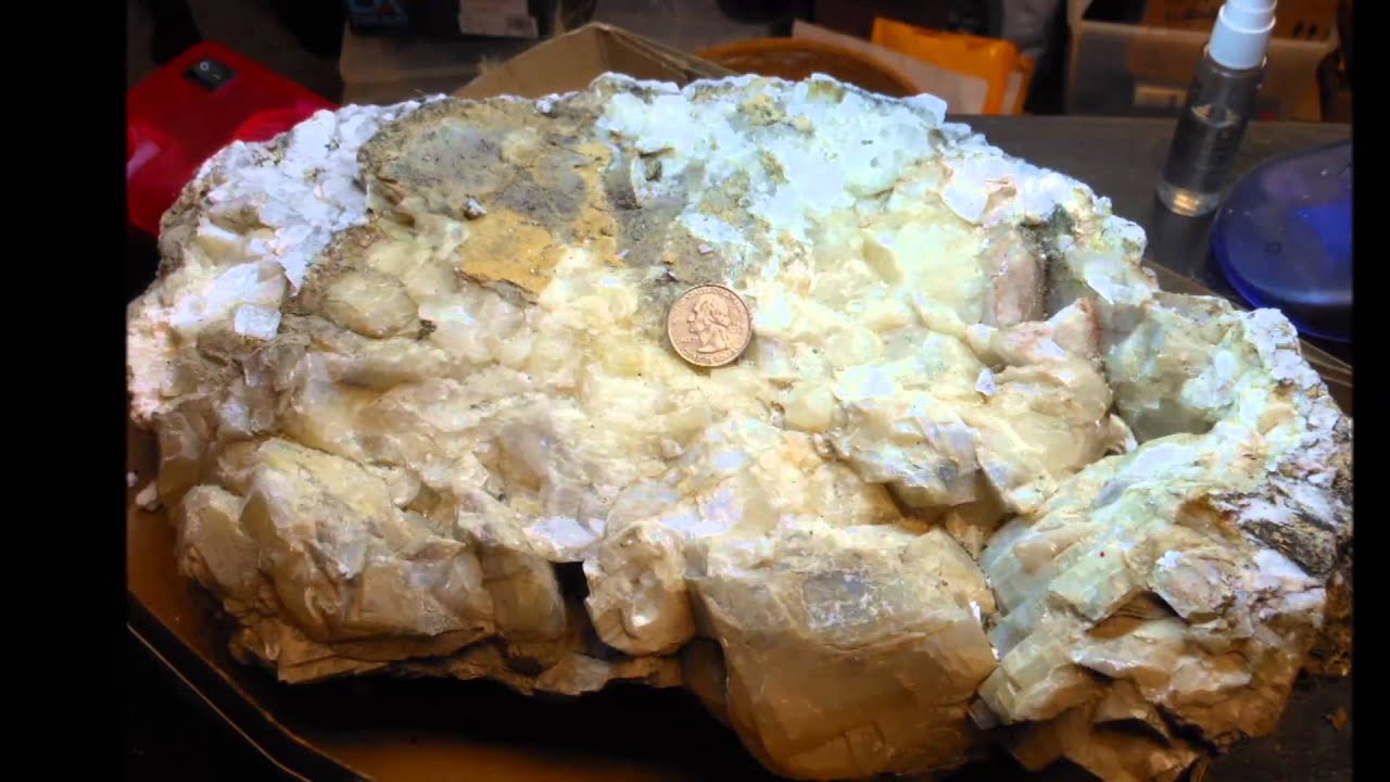 Mined Quartz Crystals 01/18/2014 - YouTube