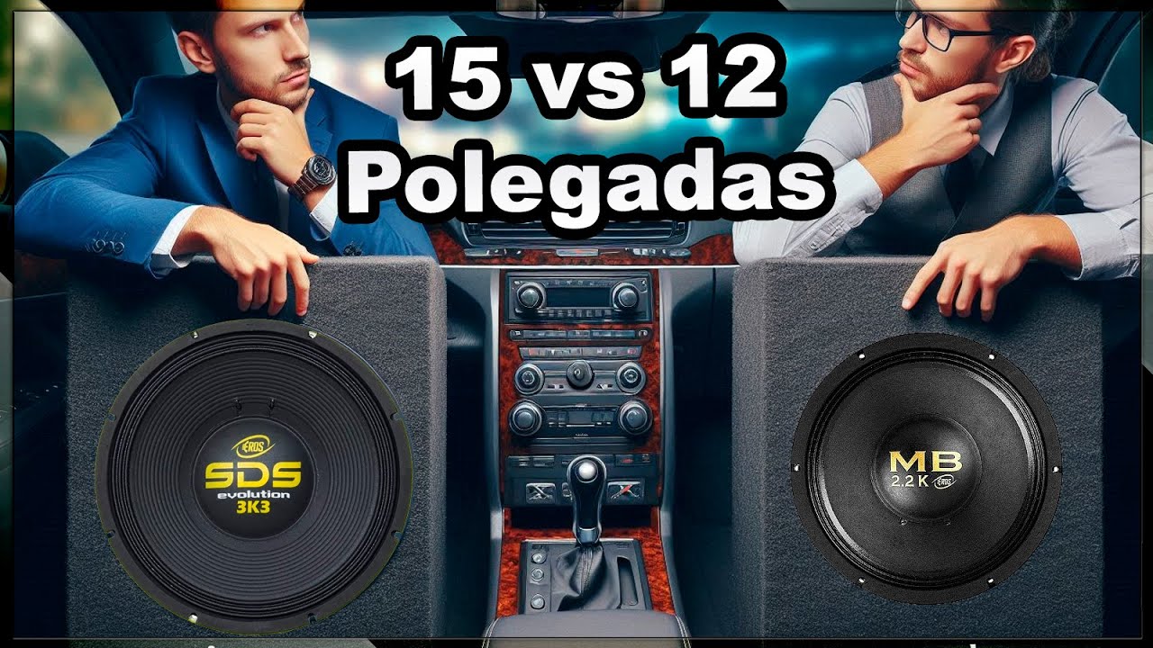 Alto-falante de Grave 12 ou 15 Pol - Qual é melhor e toca mais FORTE? - YouTube