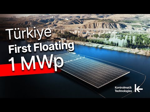 Turkey's First Approved On-Grid Solar Power Plant | Aski Floating Solar Power Plant
