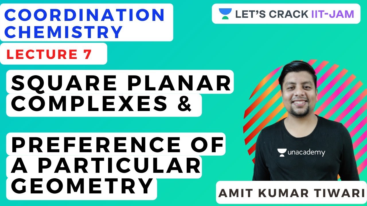 Coordination Chemistry | Square Planar Complexes & Preference of a ...