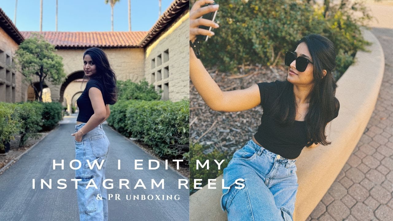 HOW I EDIT MY INSTAGRAM REELS + SKINCARE PR UNBOXING | Pooja Reddy ...