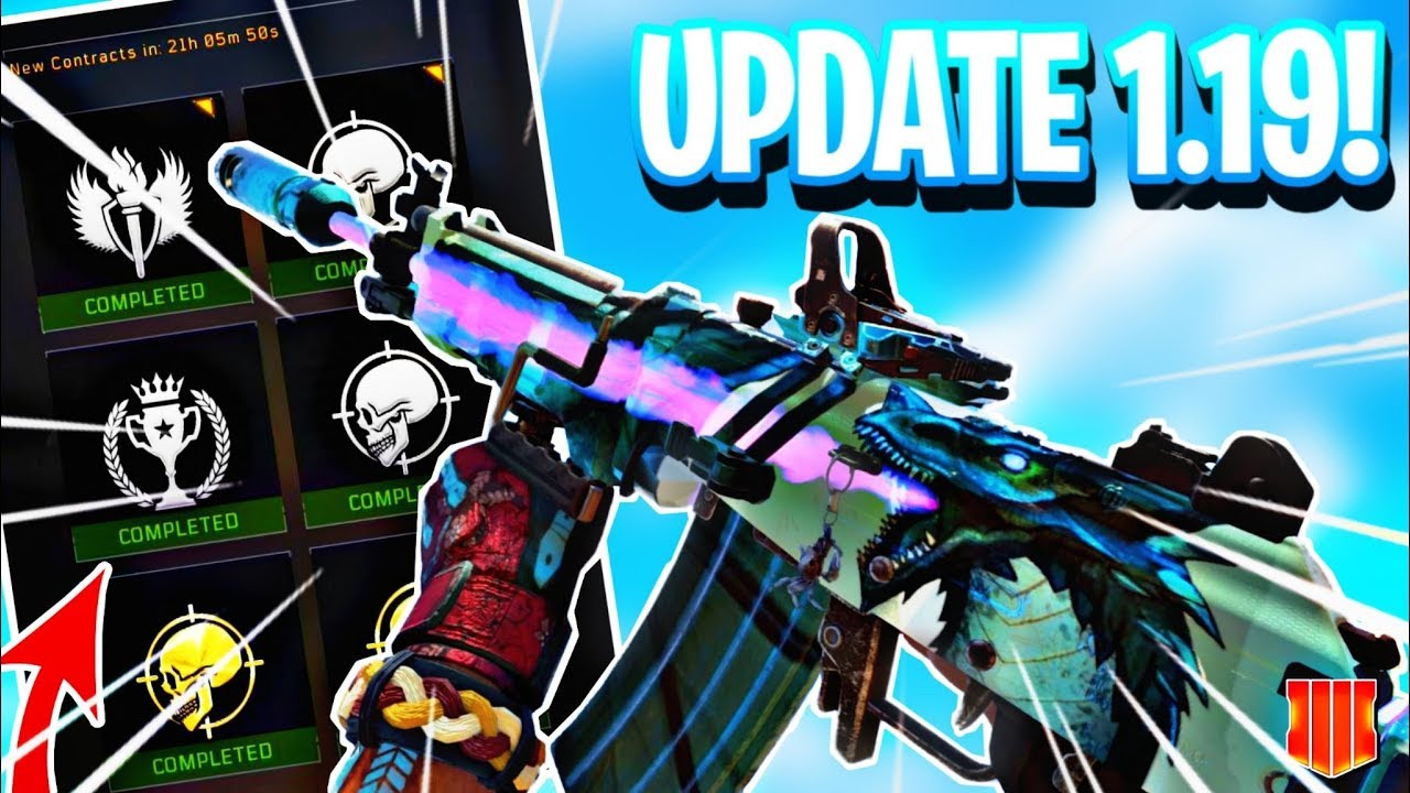 *NEW* BO4 DLC WEAPONS! UPDATE 1.19 in BLACK OPS 4 - YouTube