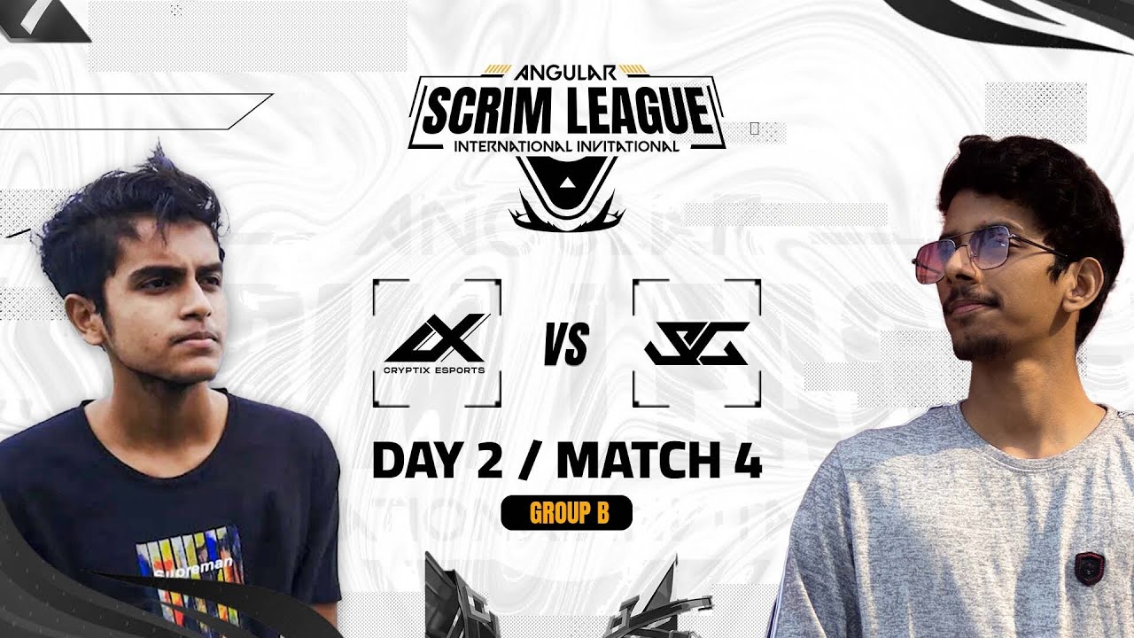 Team Cryptix vs Synergy Esports | Group B | Match 4 | Angular Scrim ...
