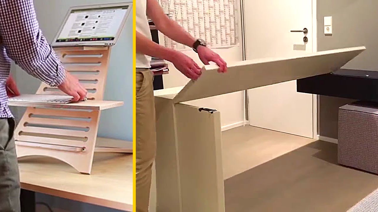 Incredible desks designs! Unique desk ideas #3 - YouTube