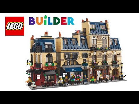 LEGO 910032 ️CALLE PARISINA - LEGO BUILDER - YouTube