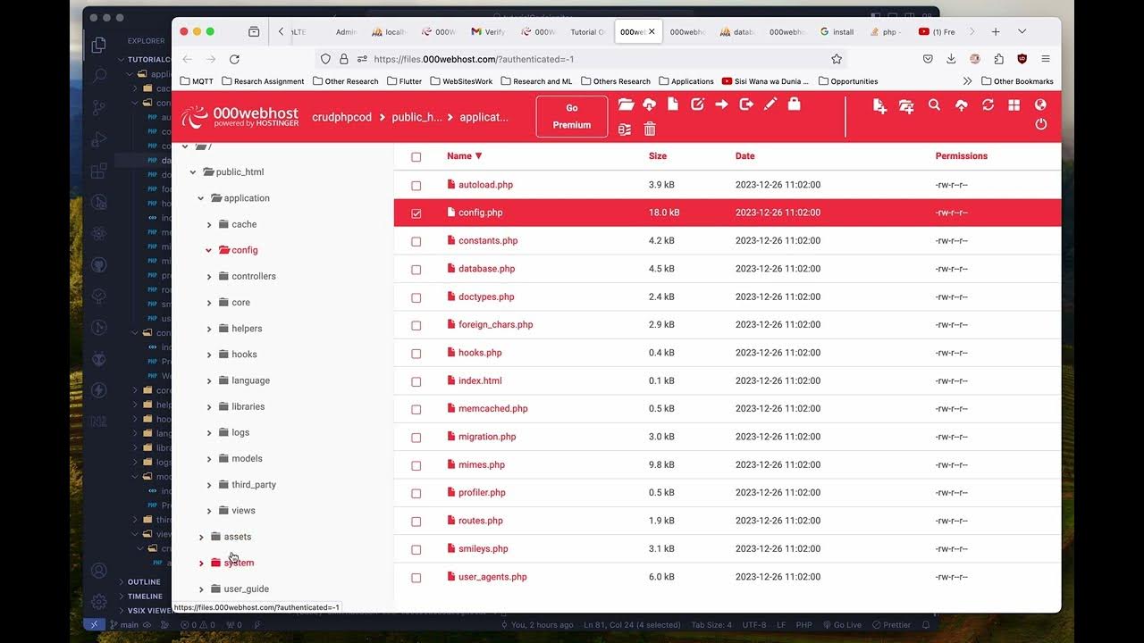 14.Codeigniter Finilizing configuration Of Our Project - YouTube