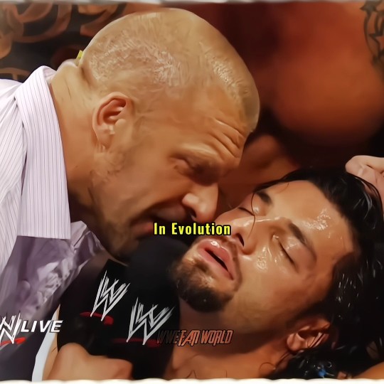 someone told me believe in evolution || After evolution roman reigns . #wwe #triphelH #viral # ...