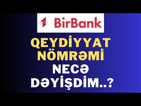 birbank nomre deyismek