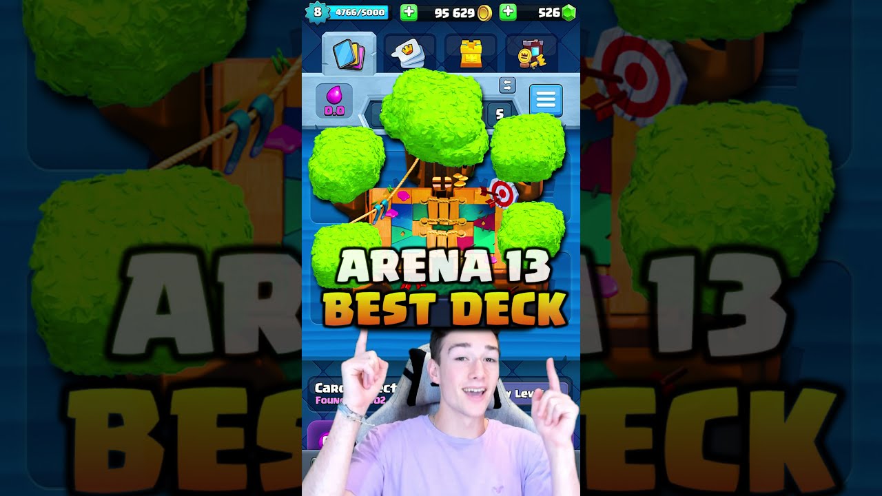 BEST DECK for Arena 13 in Clash Royale! (2021) - YouTube