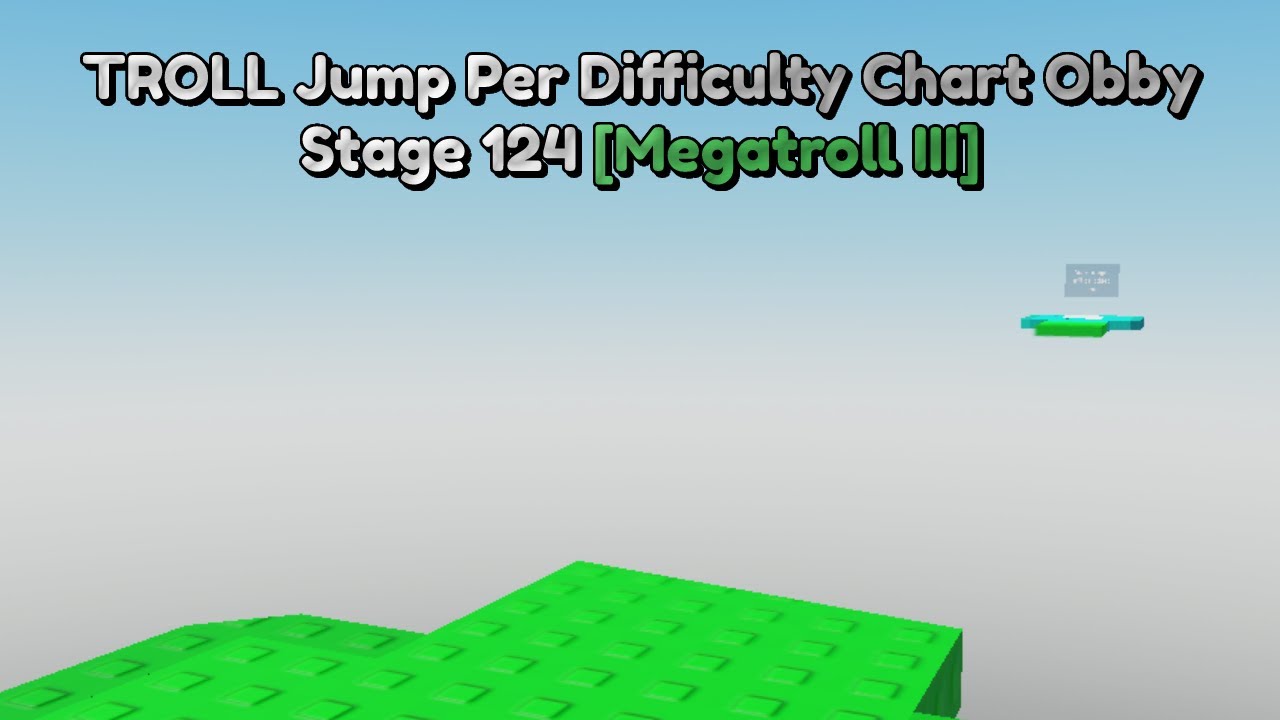 Teh Troll Obby [Stage 124] - YouTube