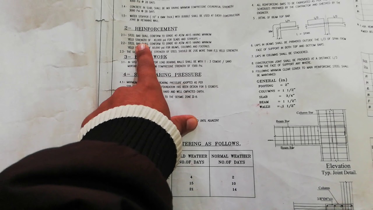 How to study General notes Drawing | structural drawing | Foundation ...