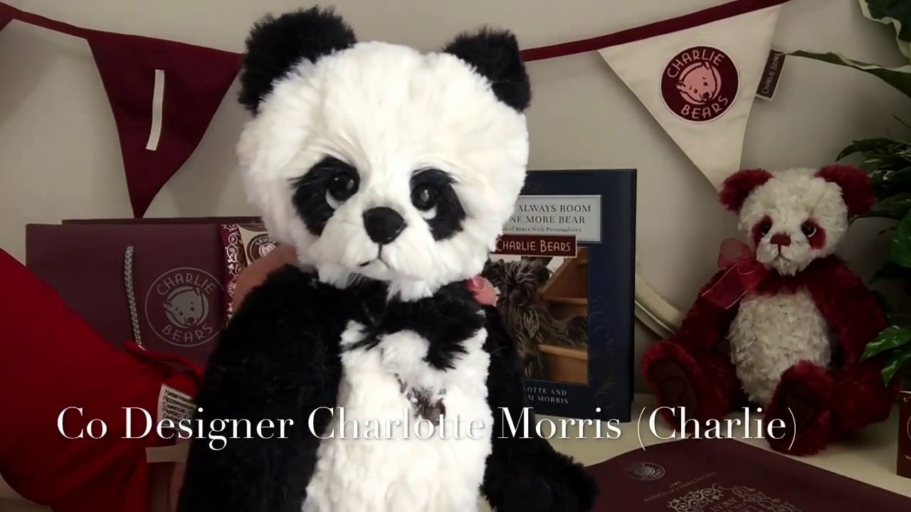 Charlie Bears Jago the Panda CB171787A - YouTube