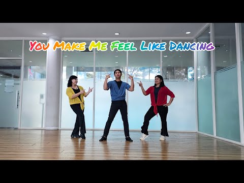 You Make Me Feel Like Dancing - Line Dance - YouTube