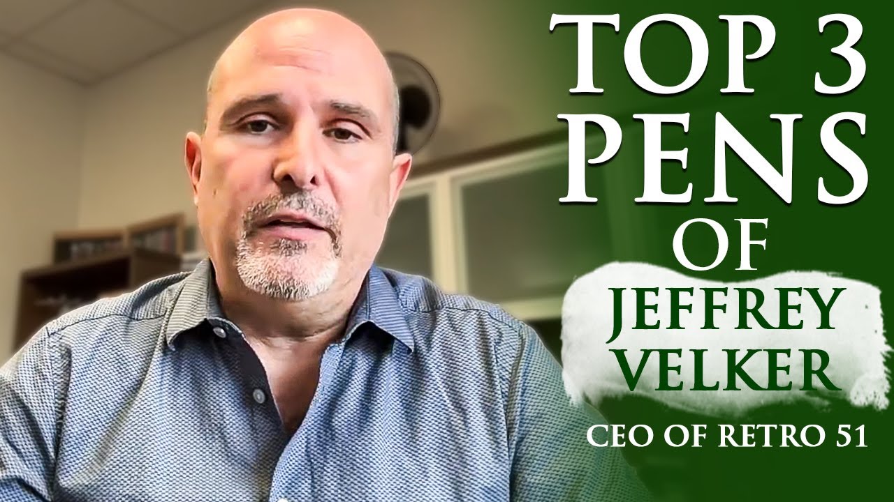 Top 3 Pens of Jeffrey Velker - CEO of Retro 51 | Appelboom Pennen - YouTube