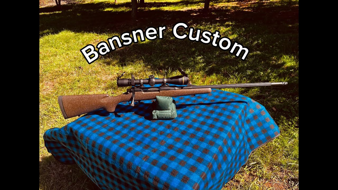 Mark Bansner Custom Rifle - .30-06 Bolt Action - YouTube