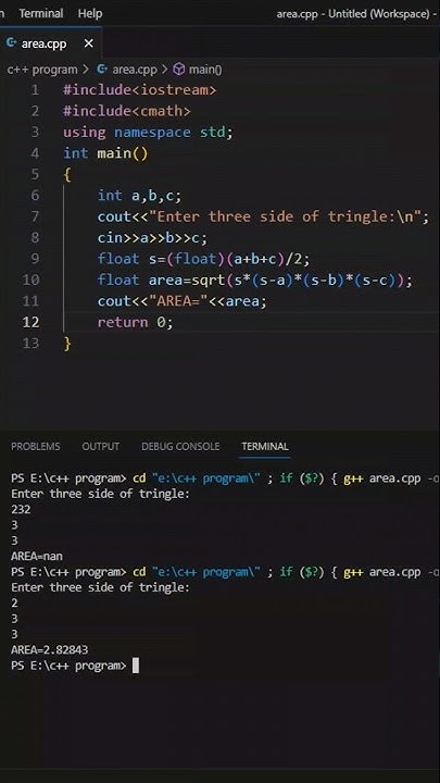 cube root in C++ || #code #programming #bca #coding #codinglife - YouTube