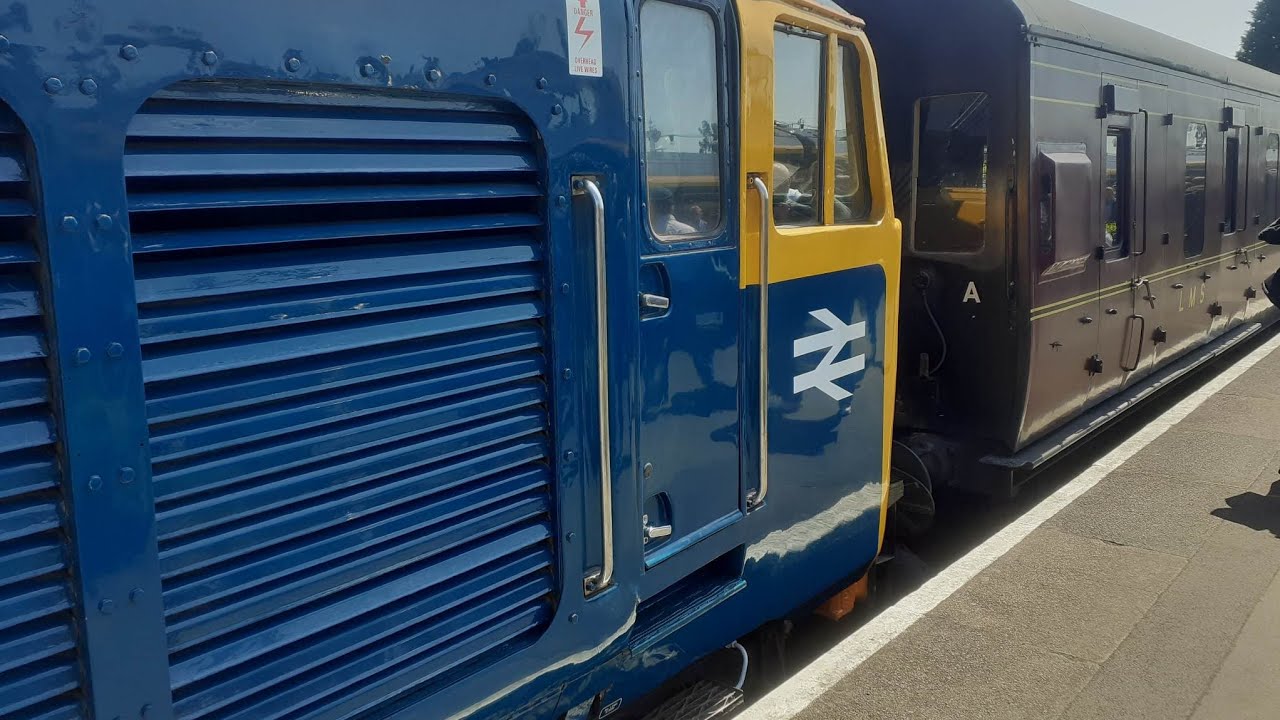 Class 50 At Kidderminster On The Seven Valley Railway - YouTube