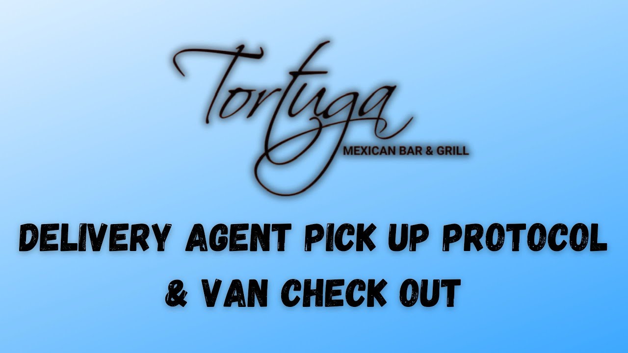 Delivery Agent Pick Up Protocol - YouTube