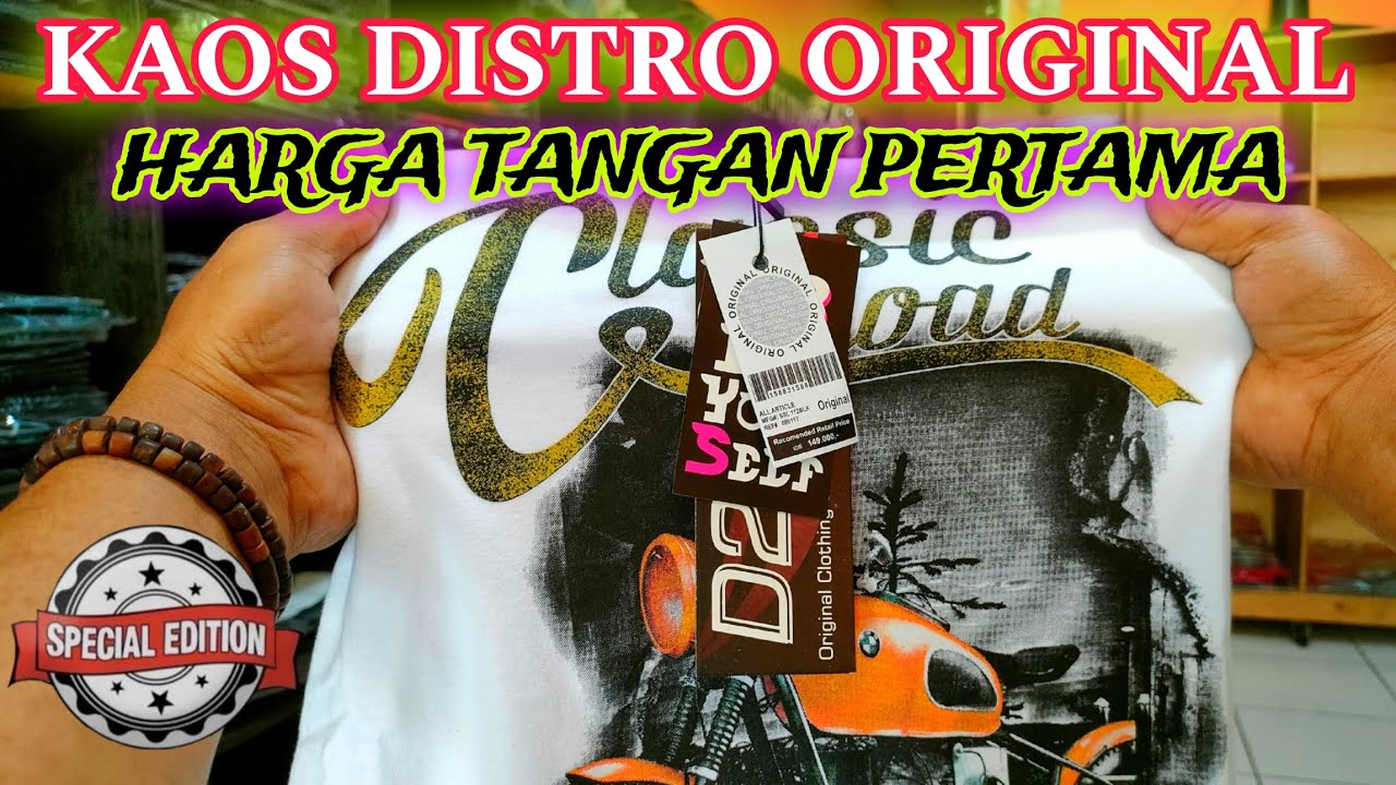 KAOS DISTRO ORIGINAL MEREK BRANDED...Grosir kaos distro tangan pertama ...