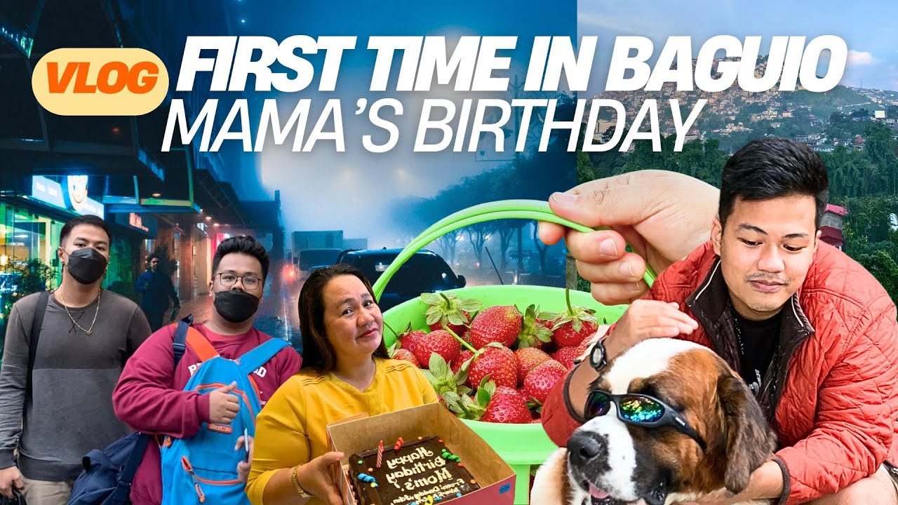 Baguio Travel Vlog 3D2N🌲☕️🍓 (session road, sm baguio, so much more!) - YouTube