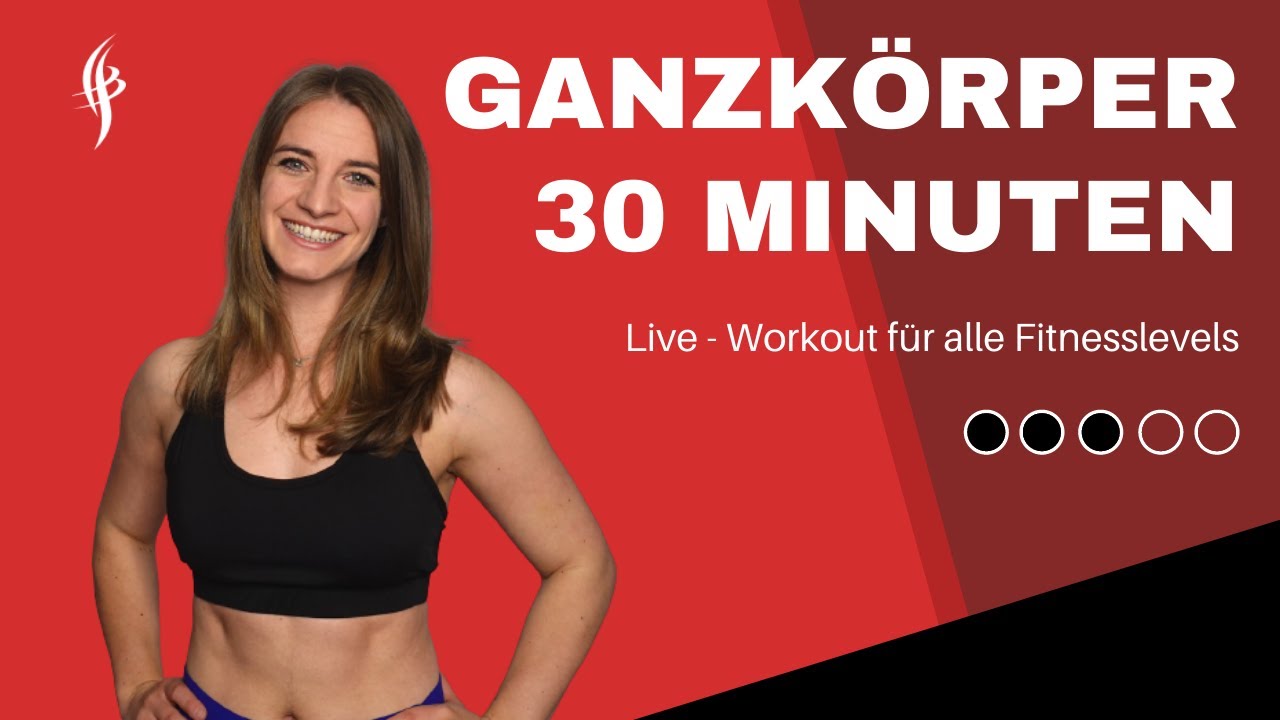 🔴04.04 LIVE Workout - Ganzkörperworkout | 30 Minuten | ES FUNKtioniert ...