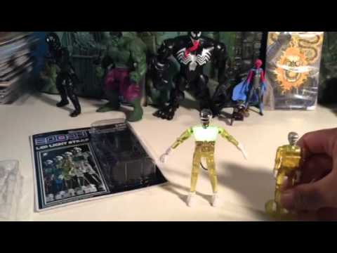 Microman LED Light Strap Figure Review !!! - YouTube