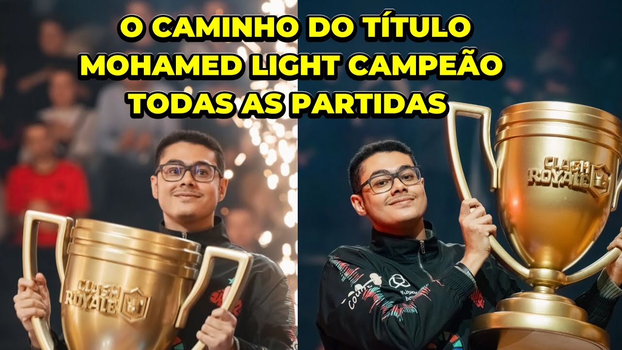 MOHAMED LIGHT CAMPEÃO MUNDIAL - O CAMINHO DO TÍTULO (TODAS AS PARTIDAS ...