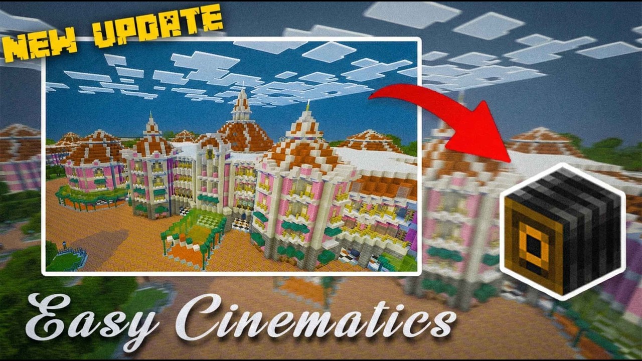 How to shoot Cinematic Scenes in Minecraft bedrock/mcpe | Easy ...