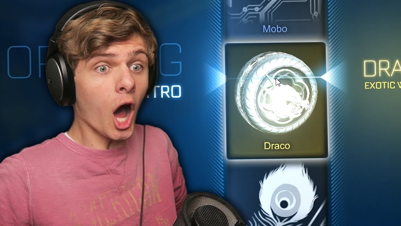 "PAINTED DRACO WHEELS!?" | Rocket League Crate Opening - YouTube