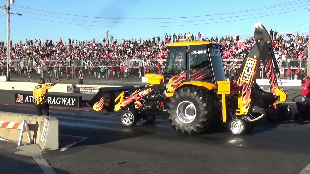 Atco Dragway - Night of Thrills - World's Fastest Backhoe - 06-03-2017 ...