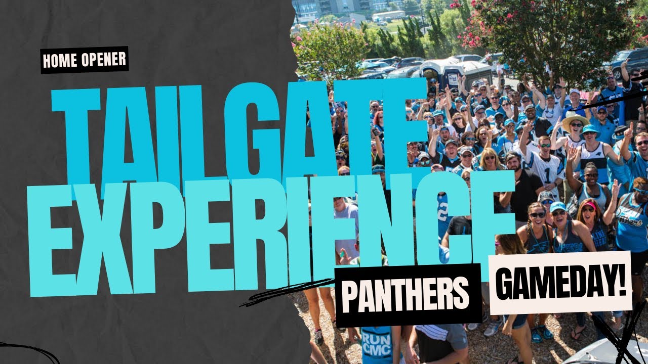 Carolina Panthers tailgate experience - YouTube