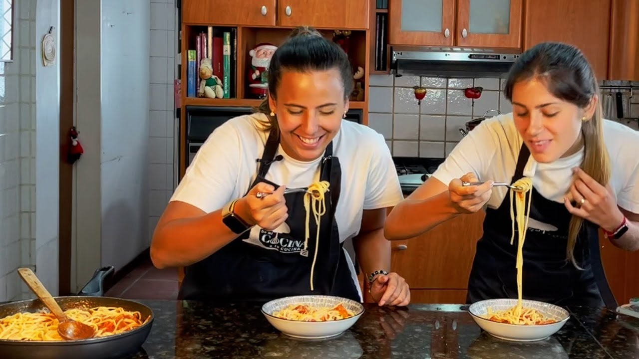 RECETA MUY FACIL DE PASTA AL FILETTO 🍝 tomate natural - YouTube