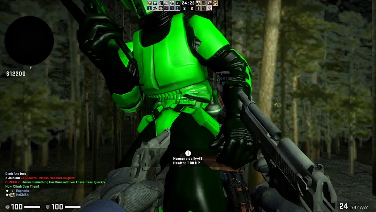 CS GO Zombie Escape: ze_LOTR_Mirkwood_v2_5 - YouTube