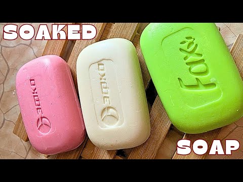 Soaked Soap | Korea Soap Set | Mushy Soap | Super Satisfying Asmr Video ...