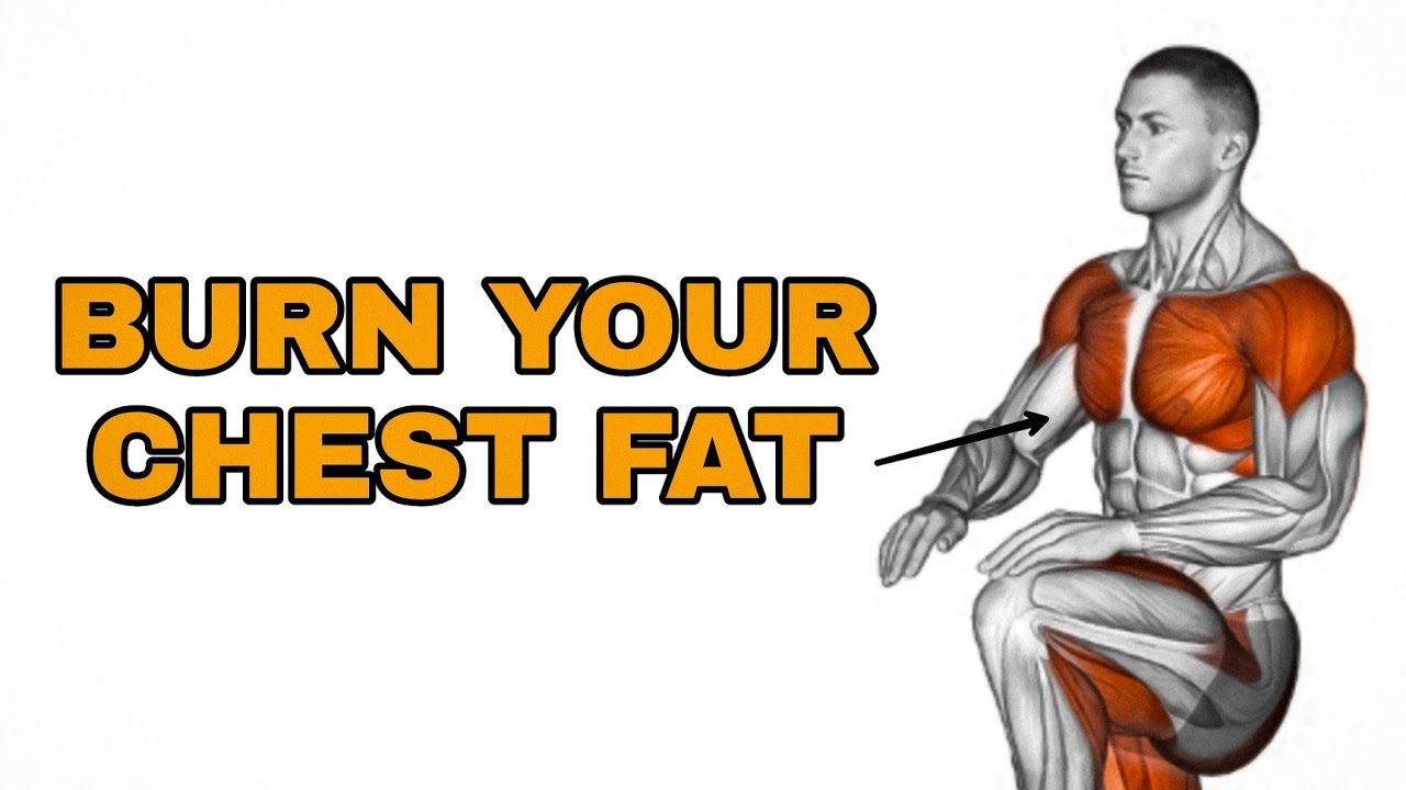 The Best Chest Fat Lose Exercises at Home (5 Minute) - YouTube