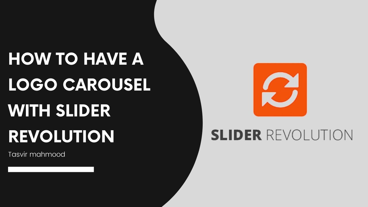 How To Have A Logo Carousel With Slider Revolution Plugin In WordPress How To Have A Logo Carousel With Slider Revolution Plugin In WordPress