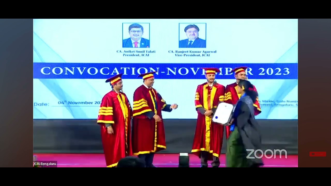CA CONVOCATION 2023 - YouTube